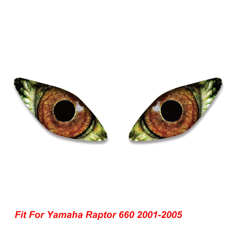 Headlight Eye Graphics Kit Sticker Decal Fit For Yamaha Raptor 660 01 ...