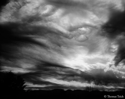 High altitude cloud formations, Catskill Mountains-Thomas Teich | eBay