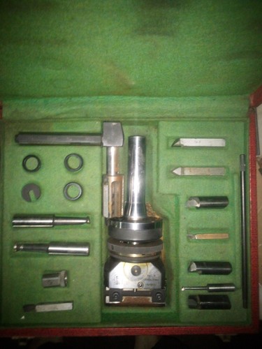 Narex Vhu 1-1/4” Universal Boring Facing Head R8 Bridgeport Type ...