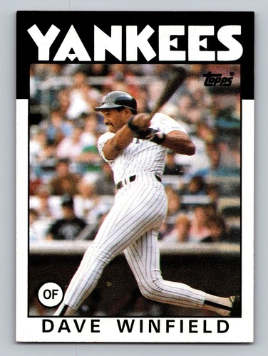 1986 Topps #70 Dave Winfield New York Yankees | eBay
