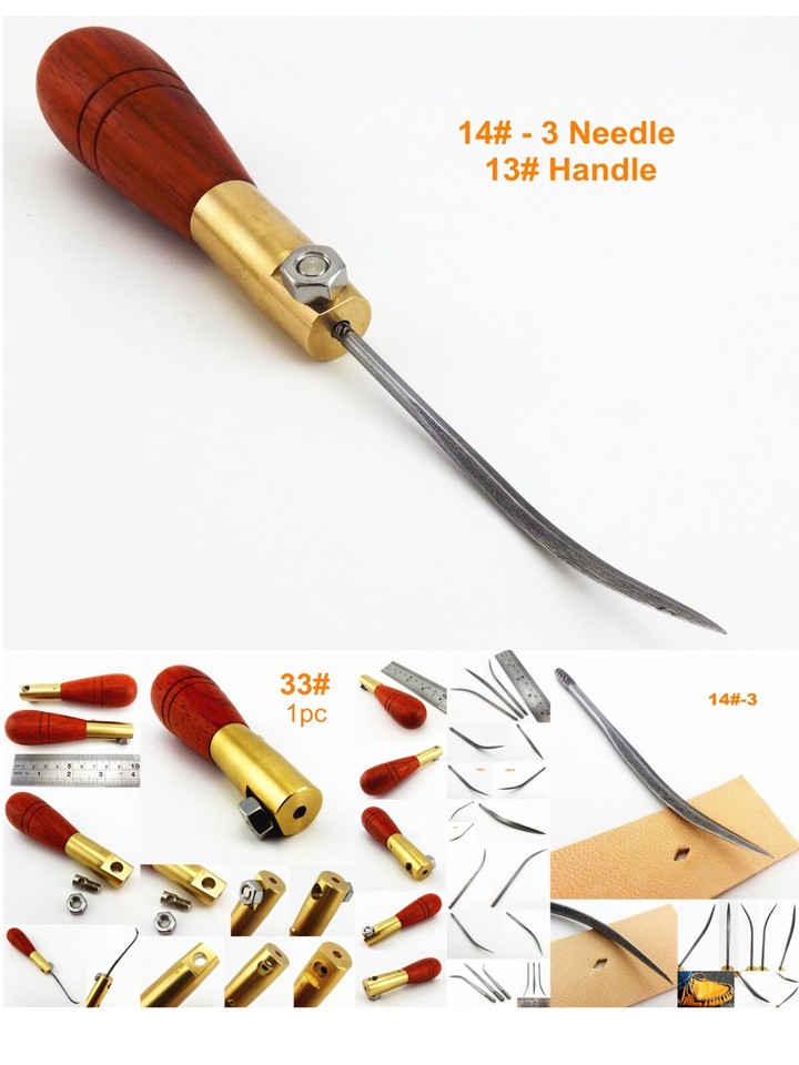 14#-3 Leather Craft Shoemaker Cobbler Flat Arc Curved Diamond Upper ...