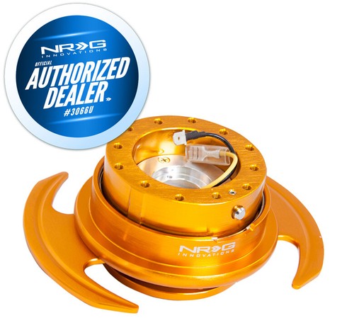 NEW NRG BALL LOCK QUICK RELEASE GEN 3 ROSE GOLD BODY & RING SRK-650RG ...