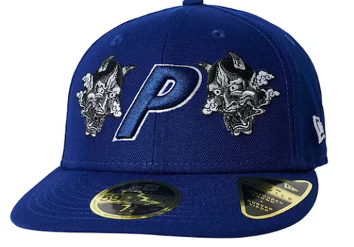 Palace Masks New Era LP 59FIFTY Cap Blue Silver Size 7 5/8 New In Hand ...