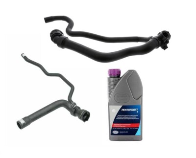 Lower + Upper Radiator Water Hoses + Coolant Kit OEM for AUDI A4 1.8L ...
