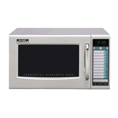 Sharp R-21LVF 1000 Watt Microwave Oven with Digital Controls and ...