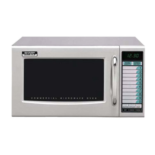 Sharp R-21LVF 1000 Watt Microwave Oven with Digital Controls and ...