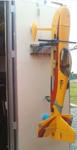 RC Airplane Aluminum Wall Hanger with Adjustable Arms | eBay