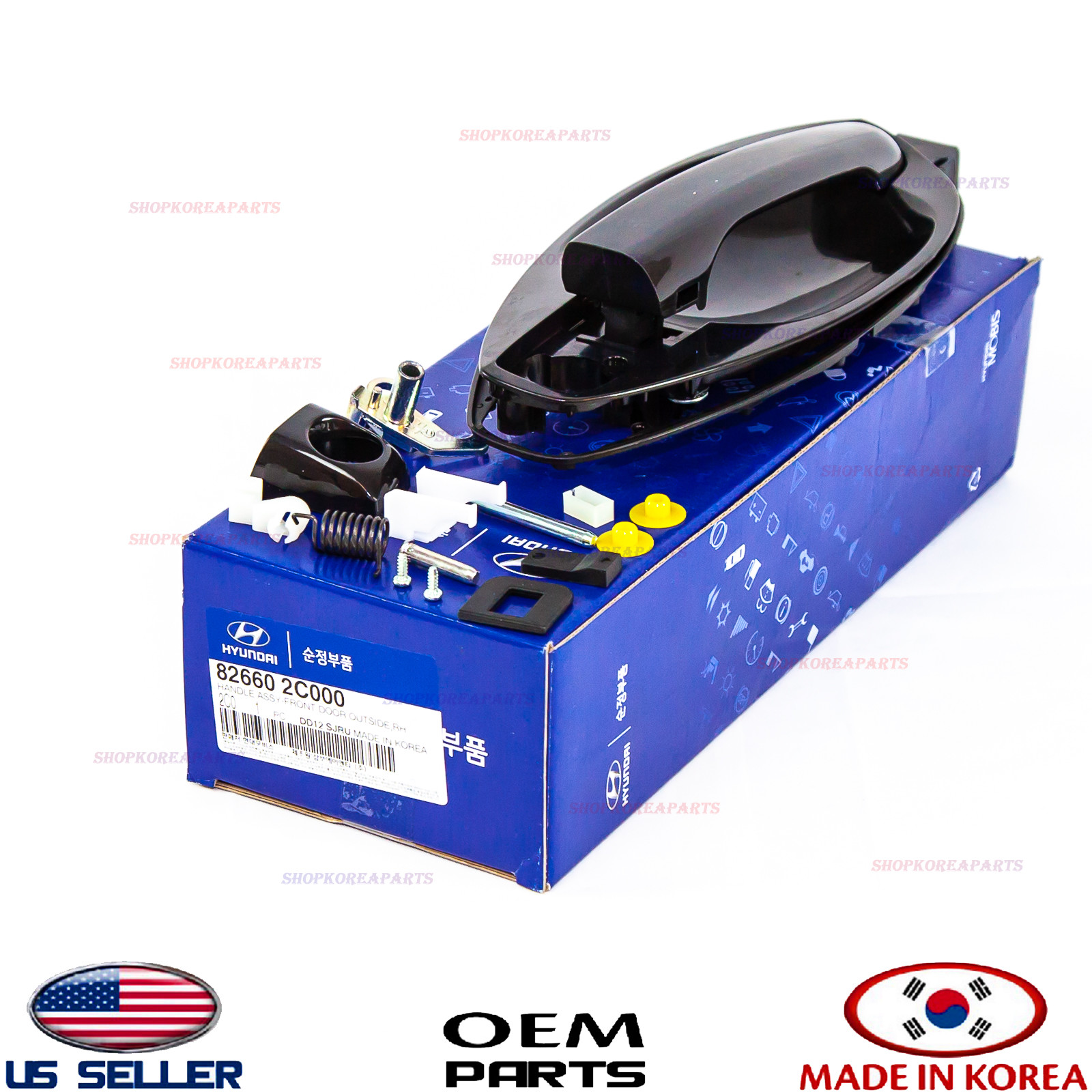 OEM Outside Door Handle Right Side for Hyundai Tiburon 82660 2c000 for ...