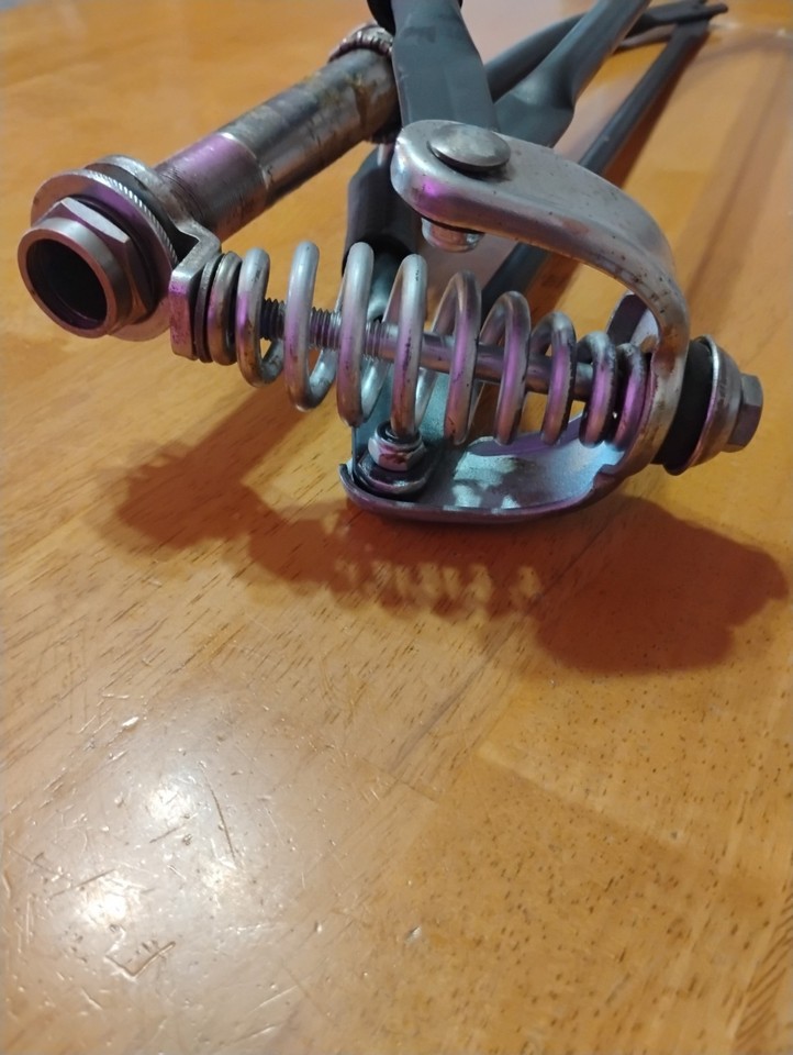 Vintage 24" Aftermarket Springer Fork Black Cruiser Chopper Low Rider | eBay