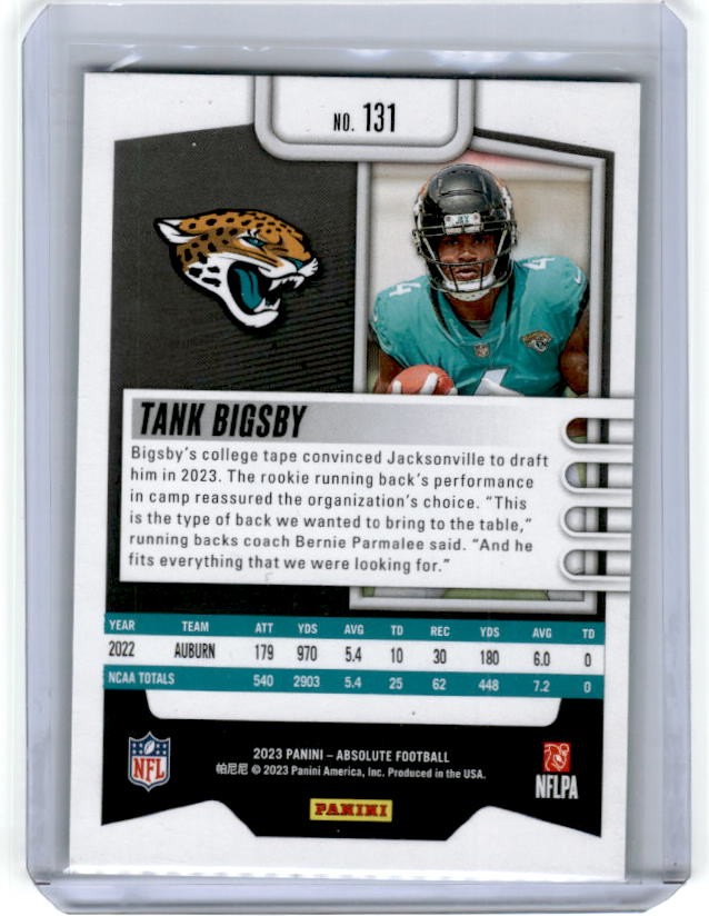 2023 Panini Absolute #131 Tank Bigsby | eBay