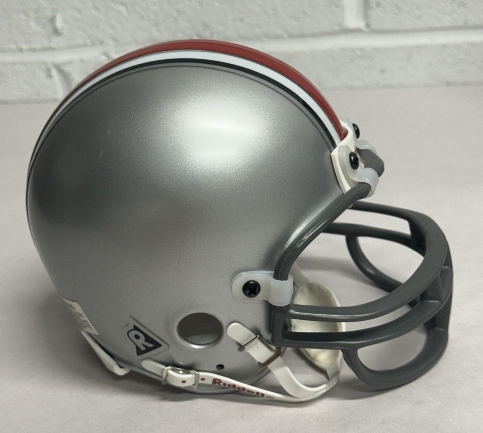 Cris Carter Signed Ohio State Buckeyes Mini Riddell Football Helmet | eBay