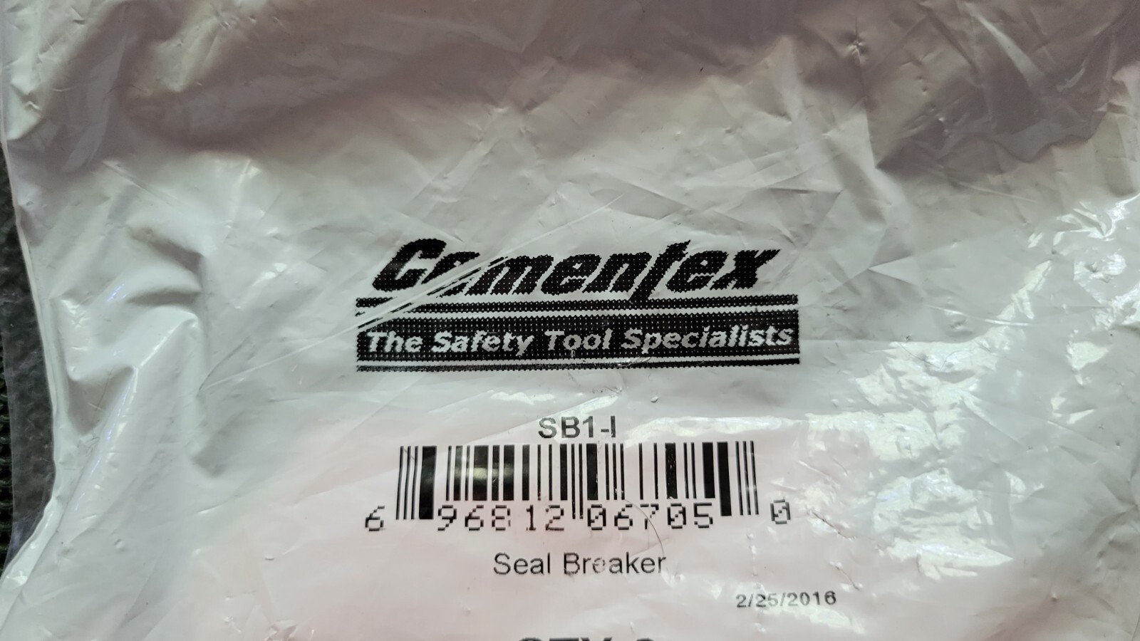 Cementex Seal Brreaker SB1-1, Insulated, double coated, 1" Shank, USA (bni) | eBay
