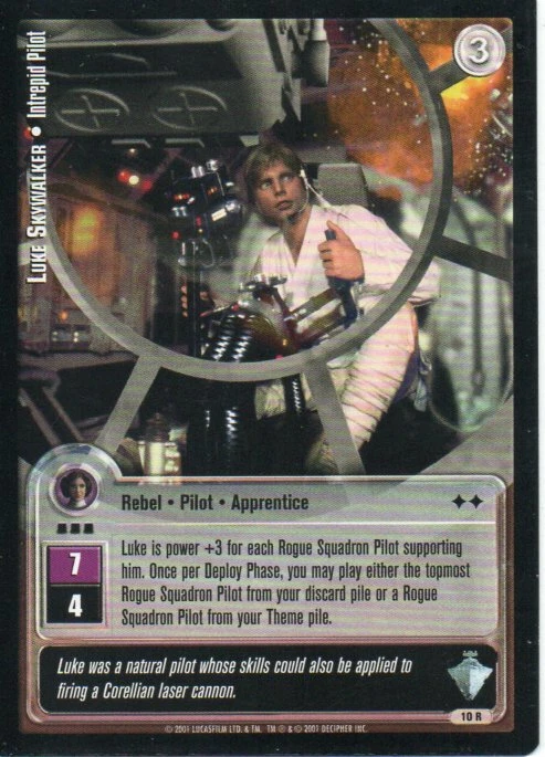 Luke Skywalker Jedi Knight Ccg