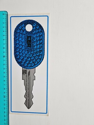 Adhesive Cea Keys Sticker Autocollant Retro Vintage 80s | eBay UK