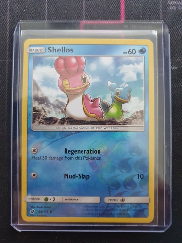 Shellos 29/111 Reverse HoloCommon | Sun & Moon: Crimson Invasion ...