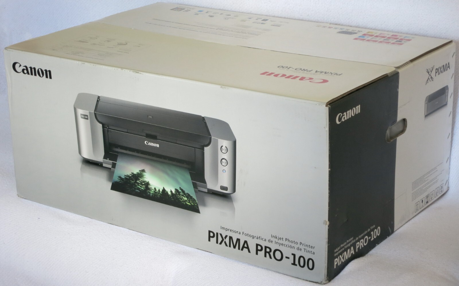 Canon PIXMA PRO-100 Inkjet Color Digital Photo Printer - 6228B002 for ...