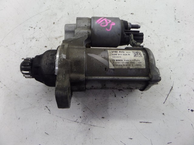 2016 VW Volkswagen Jetta 1.4t Starter OEM Genuine 02M911024R for sale ...