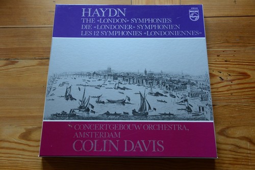 HAYDN The London Symphonies COLIN DAVIS Concertgebouw 6LP box Philips ...