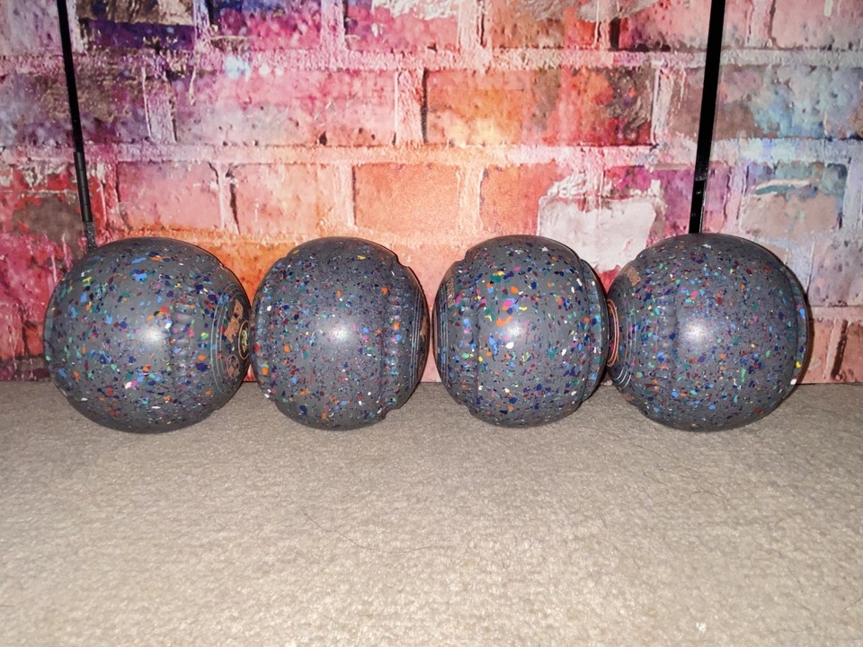 Drakes Pride PRO-50 Lawn Bowls – Size 4H Grey Harlequin – VGC – Channel ...