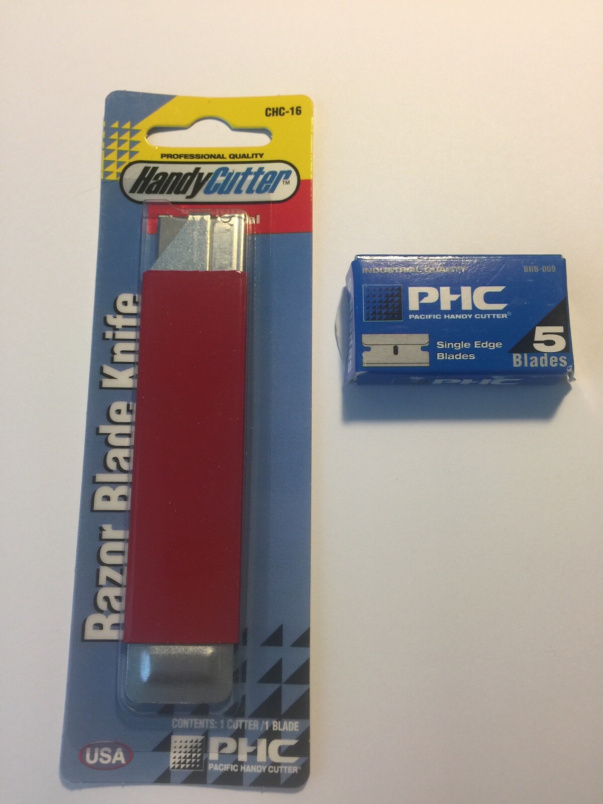 Pacific Handy Cutter Jiffy Style Box Cutter Knife Red with blade box | eBay