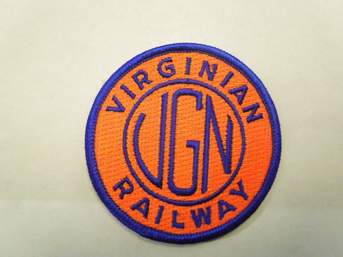 Vintage Virginian Railway Orange Sew On Patch | eBay