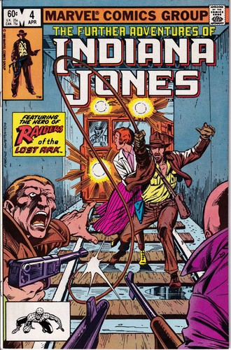 INDIANA JONES N° 4 Avril 1983 Jim Shooter Ron Frenz Marvel Comics Group ...