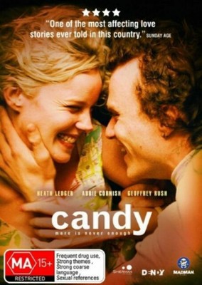 Candy DVD_Heath Ledger_Abbie Cornish_2006 Drama Movie_Region 4 Aust vgc ...
