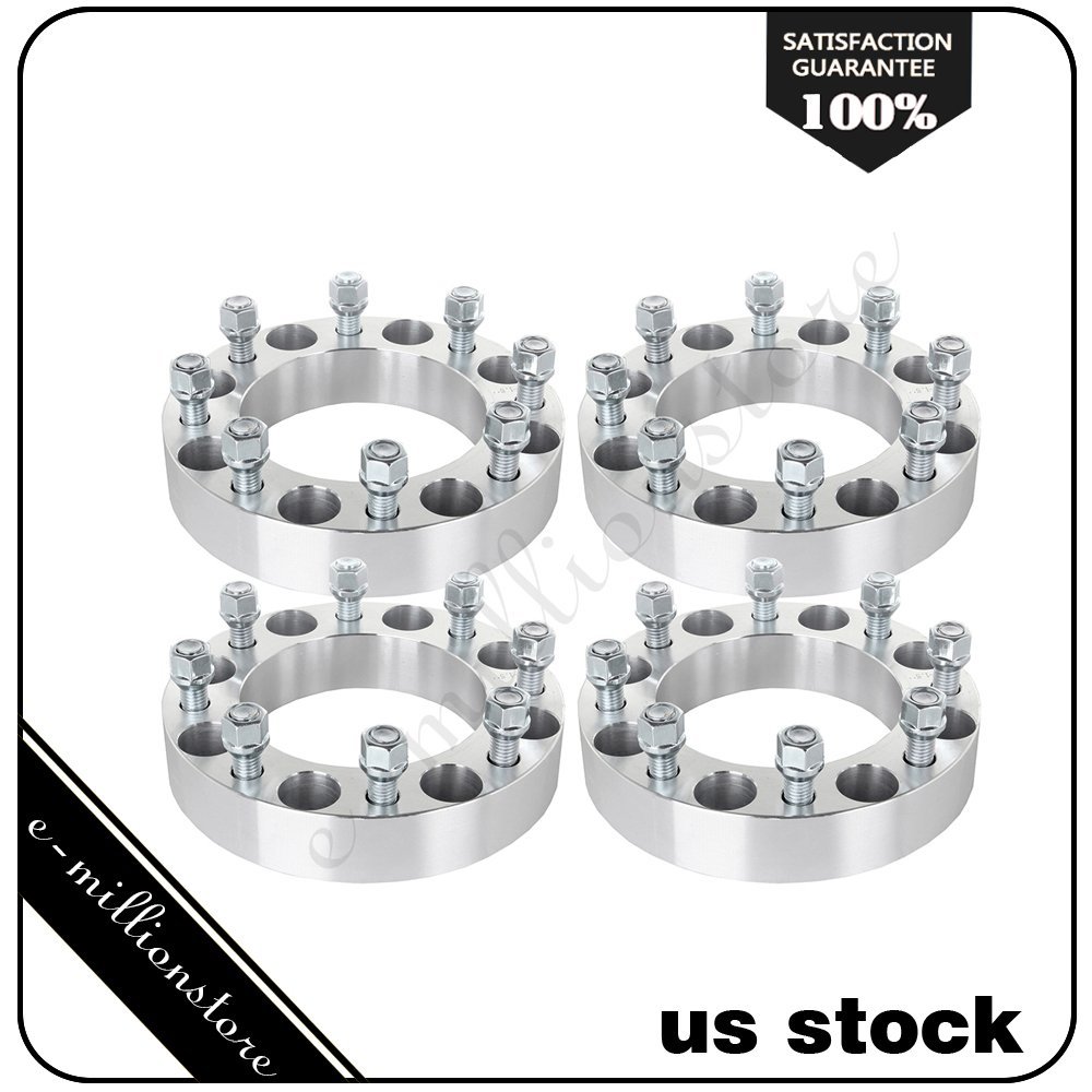 4PCS 1.5 8x170 14x2 thick Wheel Spacers For Ford F-250 Super Duty F250 ...