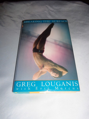 Breaking the Surface Olympic Diver Greg Louganis SIGNED 1st/1st 1995 ...