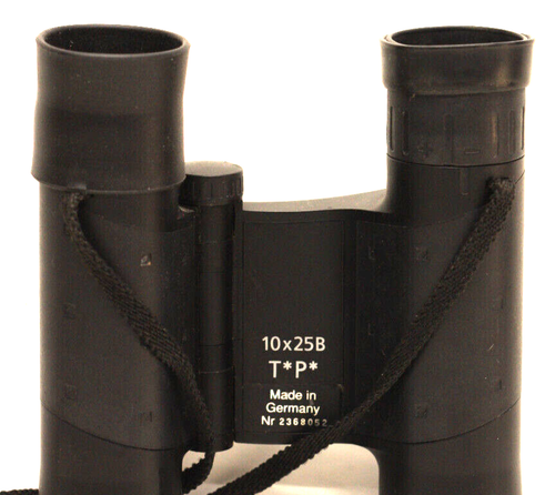 ZEISS 10x25 b..tp..binoculars..bright&clear..tiny pocket glass..made in ...