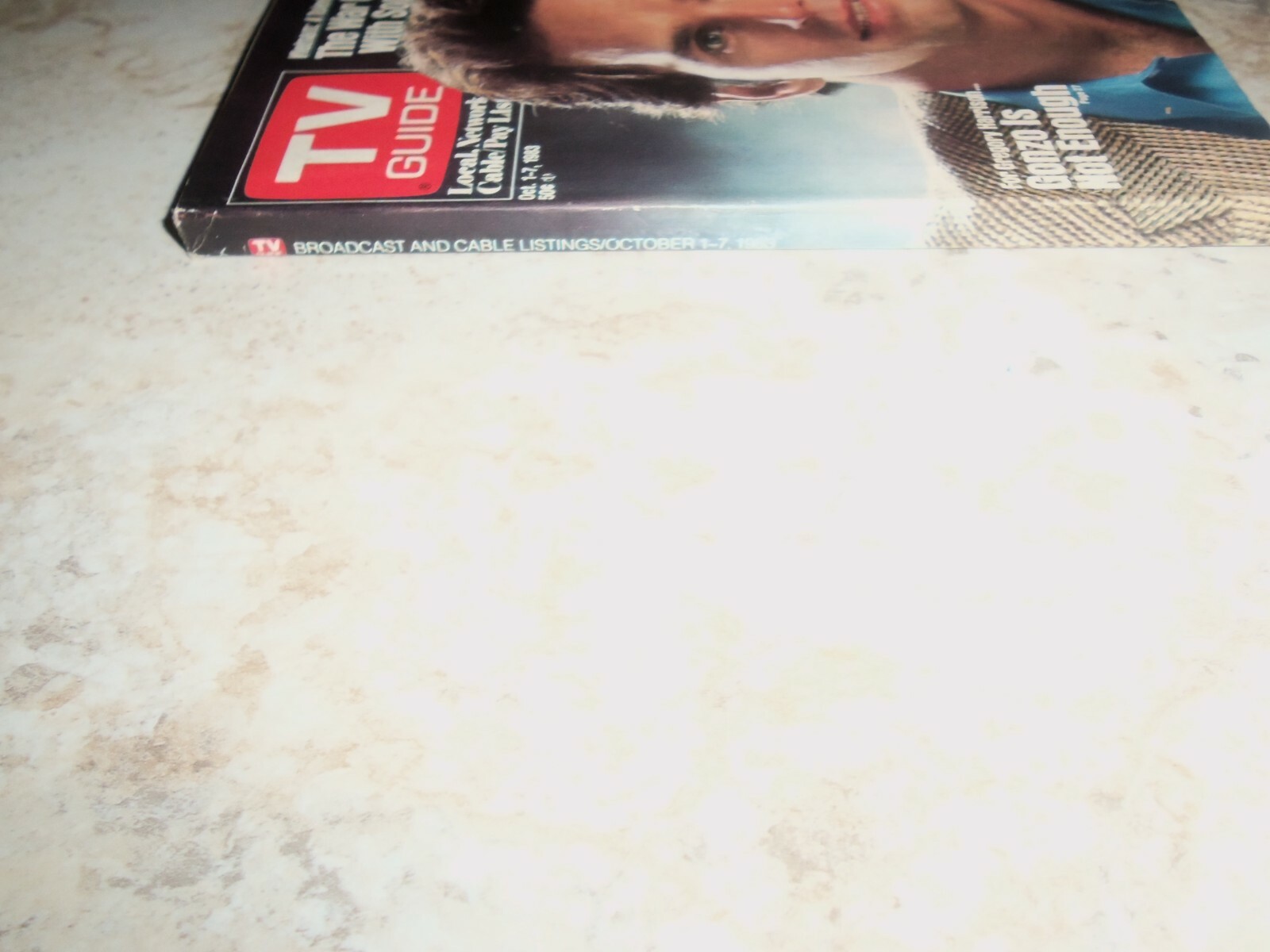 ORIGINAL Vintage Oct 1 1983 TV Guide No Label Gregory Harrison | eBay