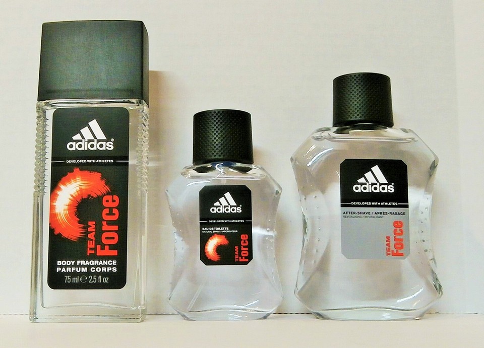 Adidas TEAM FORCE Set EDT 1.7oz Spray+Deodorant SPRAY +After Shave ...