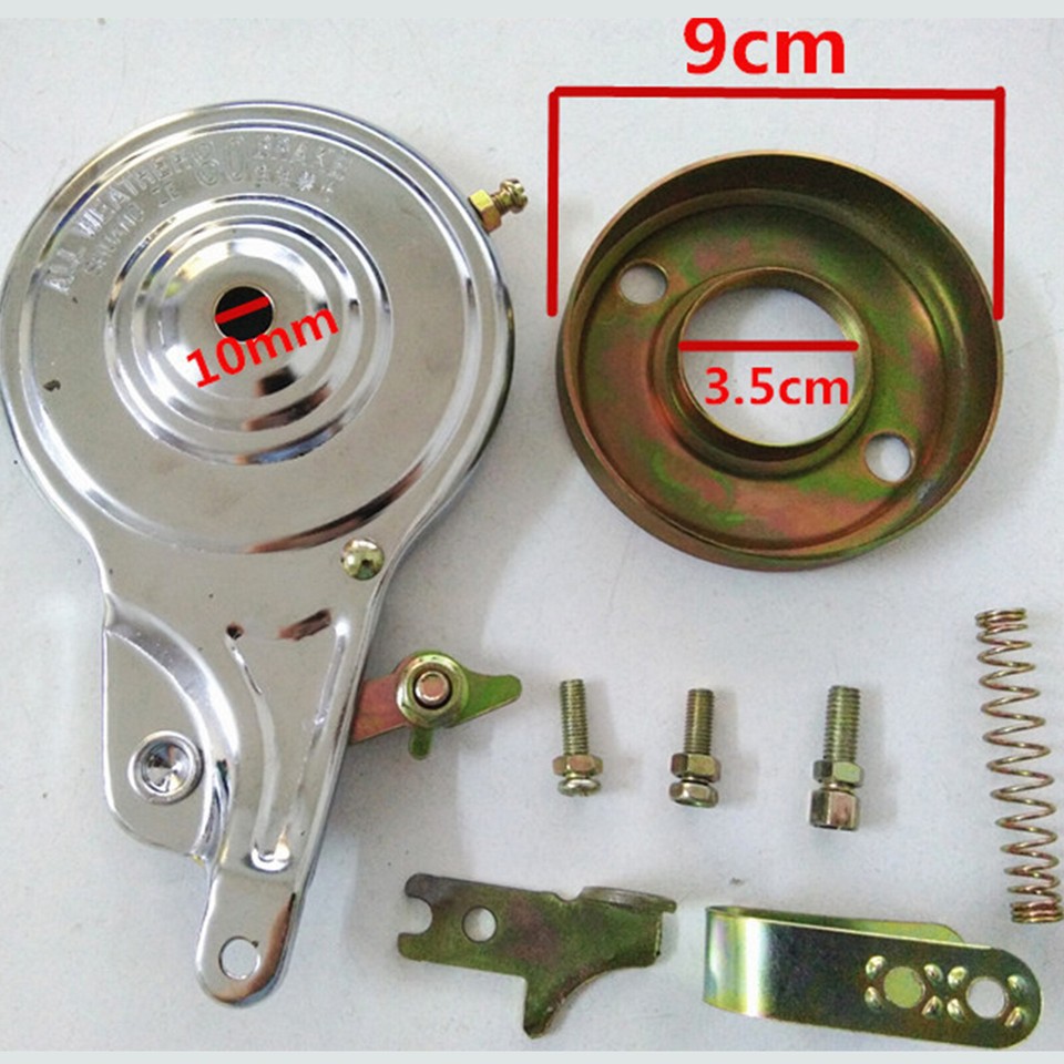 Steel Body Bike Bicycle Rear Band Brake Assembly 90mm Bike Drum Brakes ...