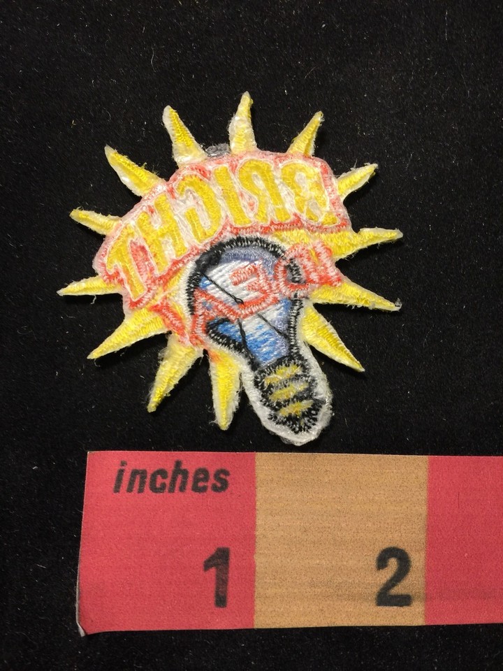 Student / Worker With A BRIGHT IDEA Smart Patch - Light Bulb Theme 00AB ...