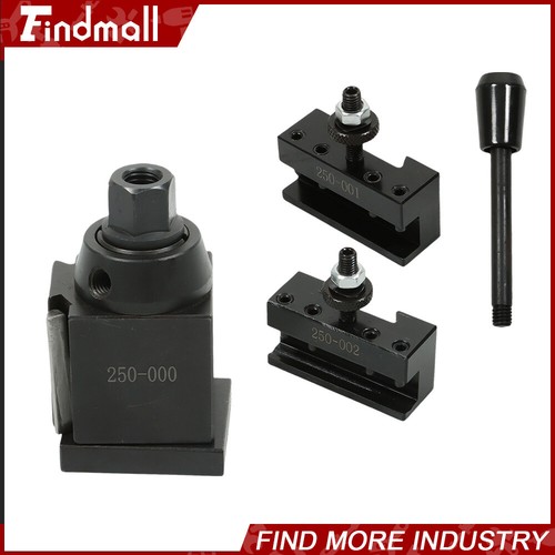 3Pcs OXA 250-000 Wedge Type Quick Change Tool Post Holder For Lathe CNC ...