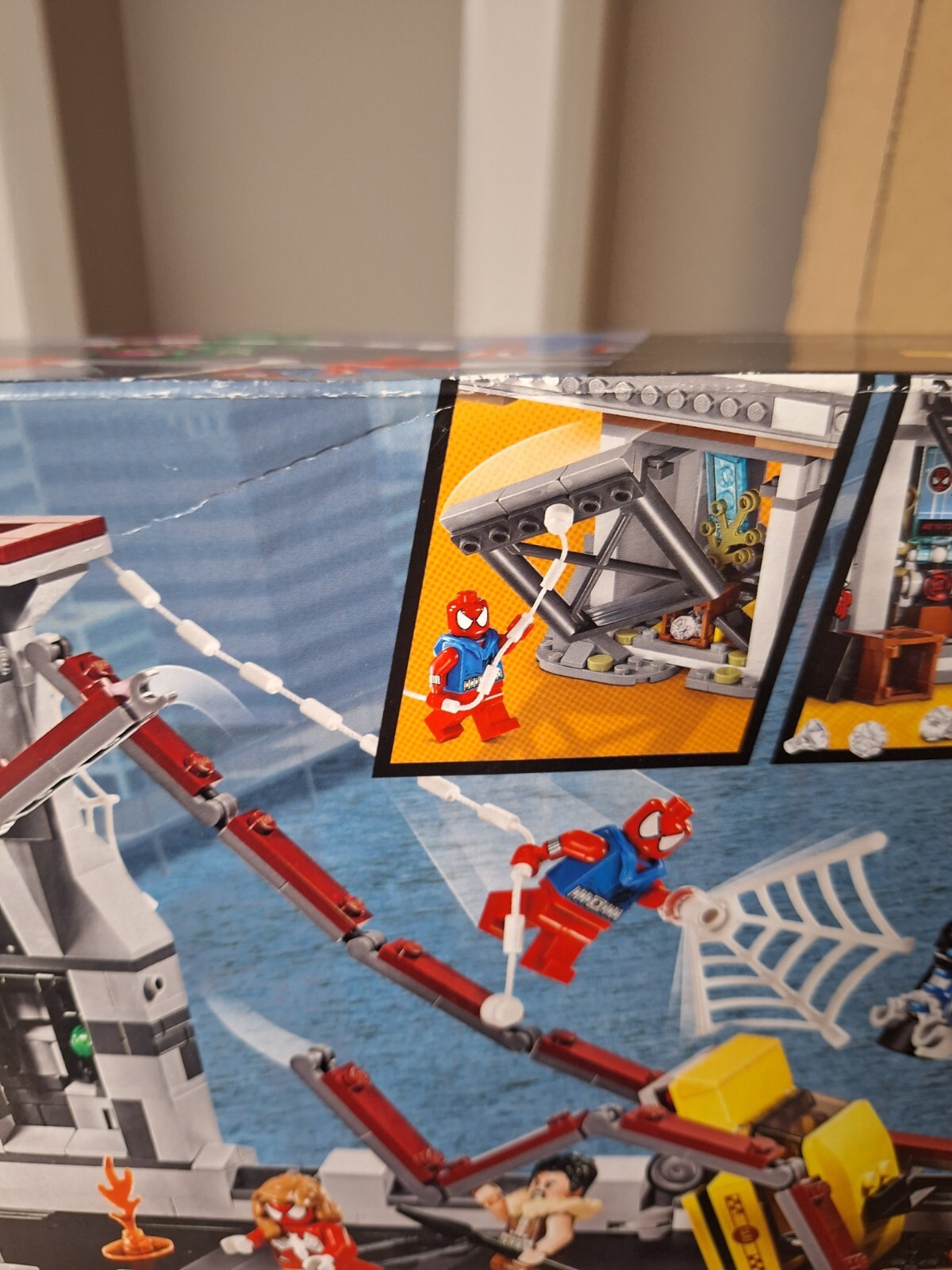 LEGO 76057 Marvel Spider-Man Web Warriors Ultimate Bridge Battle New ...