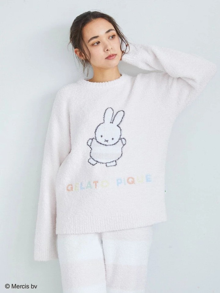 Gelato Pique Miffy Baby Moko Jacquard Pullover & Long Pants Set 4 types ...