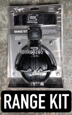 GLOCK RANGE KIT with HEARING 32db & EYE PROTECTION BLACK 764503602146| eBay