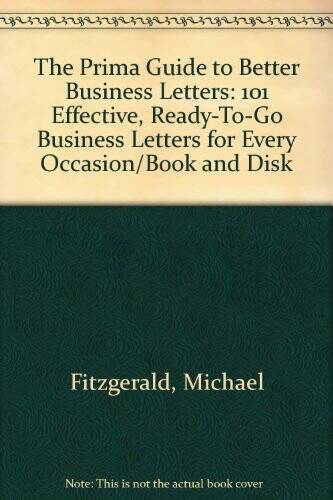 The Prima Guide to Better Business Letters - Paperback - GOOD ...
