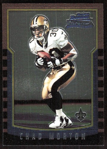 2000 5608B Bowman Chrome Chad Morton Rookie New Orleans Saints #224 | eBay