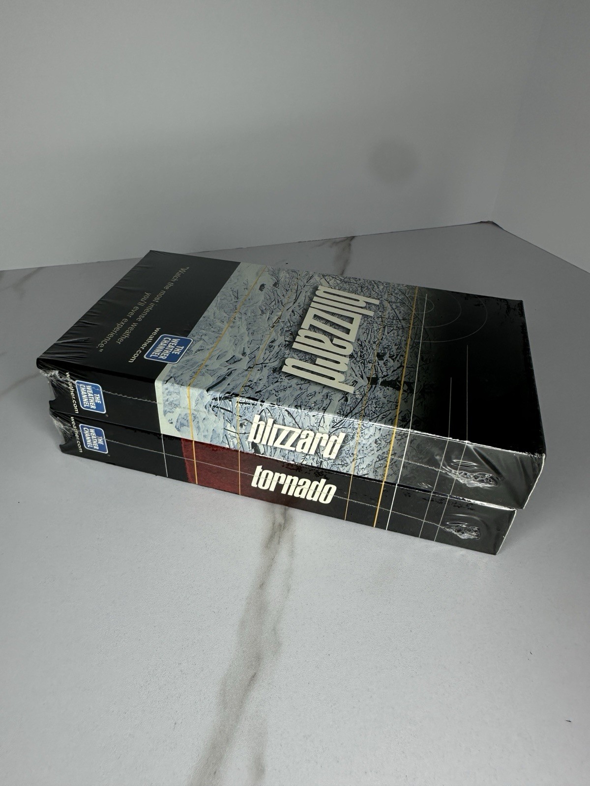 Blizzard Tornado 2 Disc Set the Weather Channel Sealed VHS | eBay