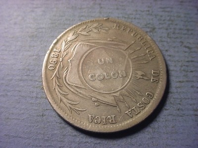 Costa Rica Colon Counterstamp 1923 on 1890 #94624 | eBay