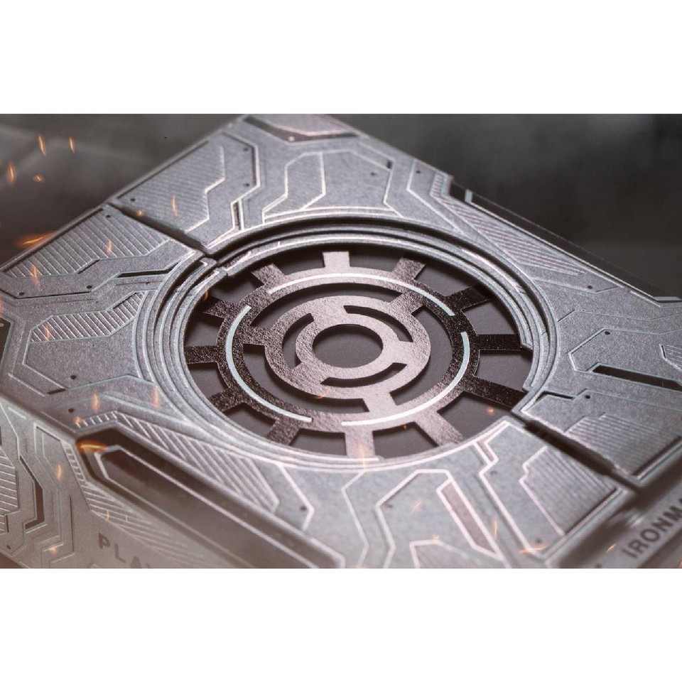 Iron Man: Mk 1 Carte Da Gioco Carta Finitura Opaca Luci A Led Difatta ...