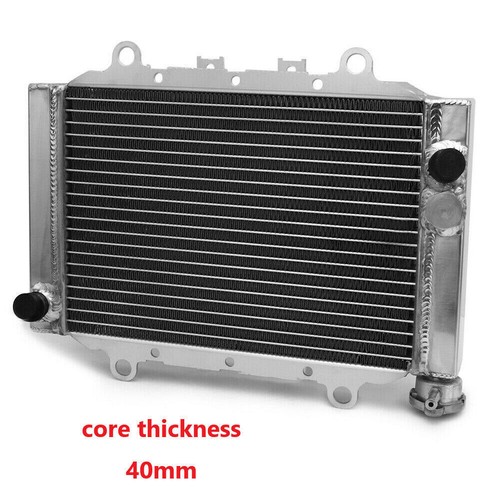 For Yamaha Kodiak Grizzly 400 450 Aluminum Radiator 5ND-E240A-01-00 ...