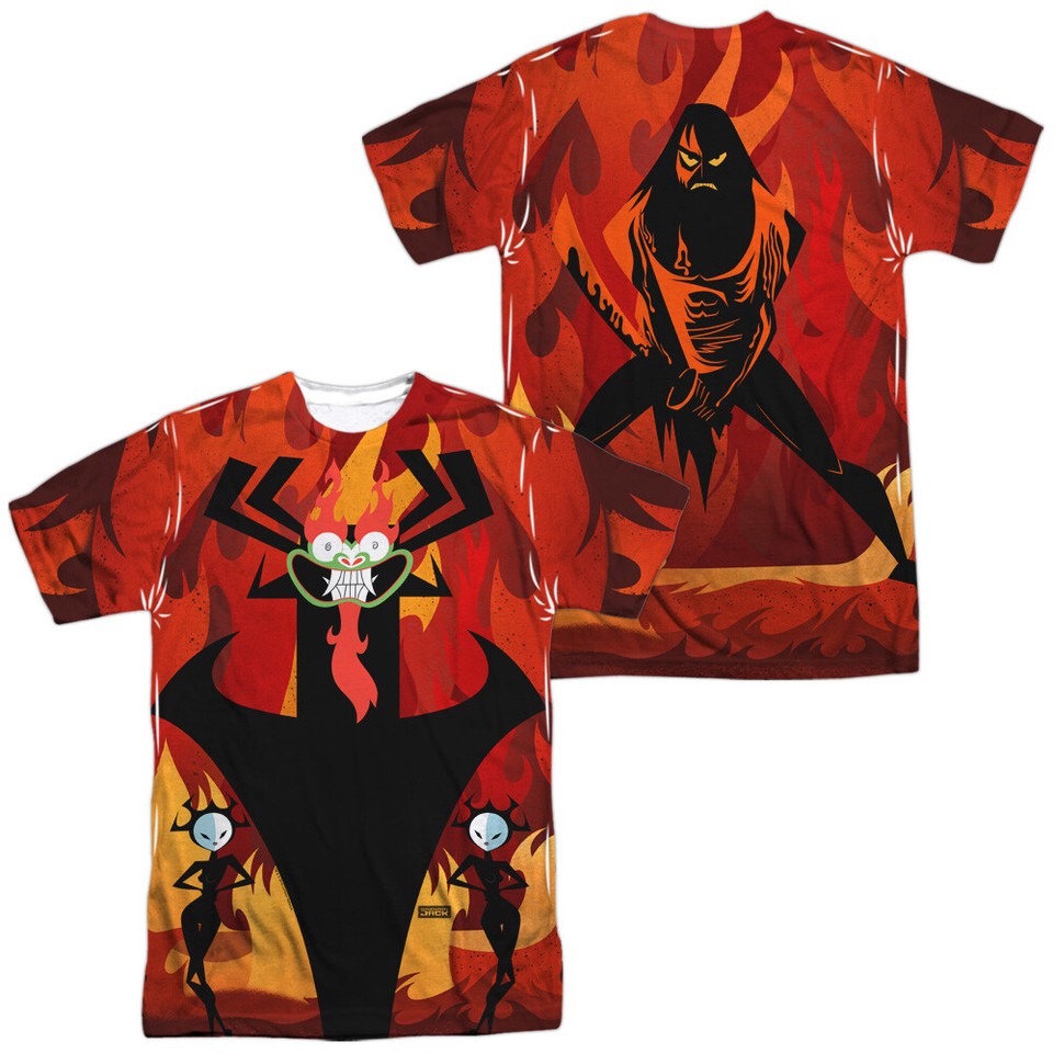SAMURAI JACK AKUS WRATH Licensed Adult Men's Graphic Tee Shirt SM-3XL ...