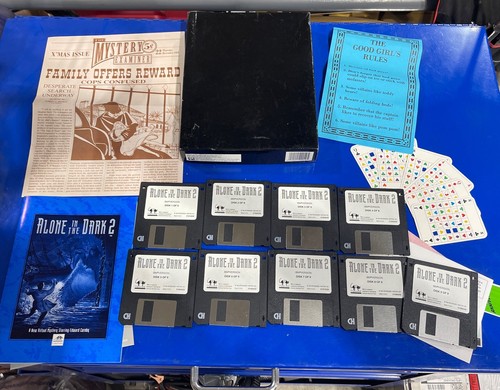 Alone In The Dark 2 IBM Version PC Game 3.5 Floppy Disc Big Box 1993 I Motion | eBay