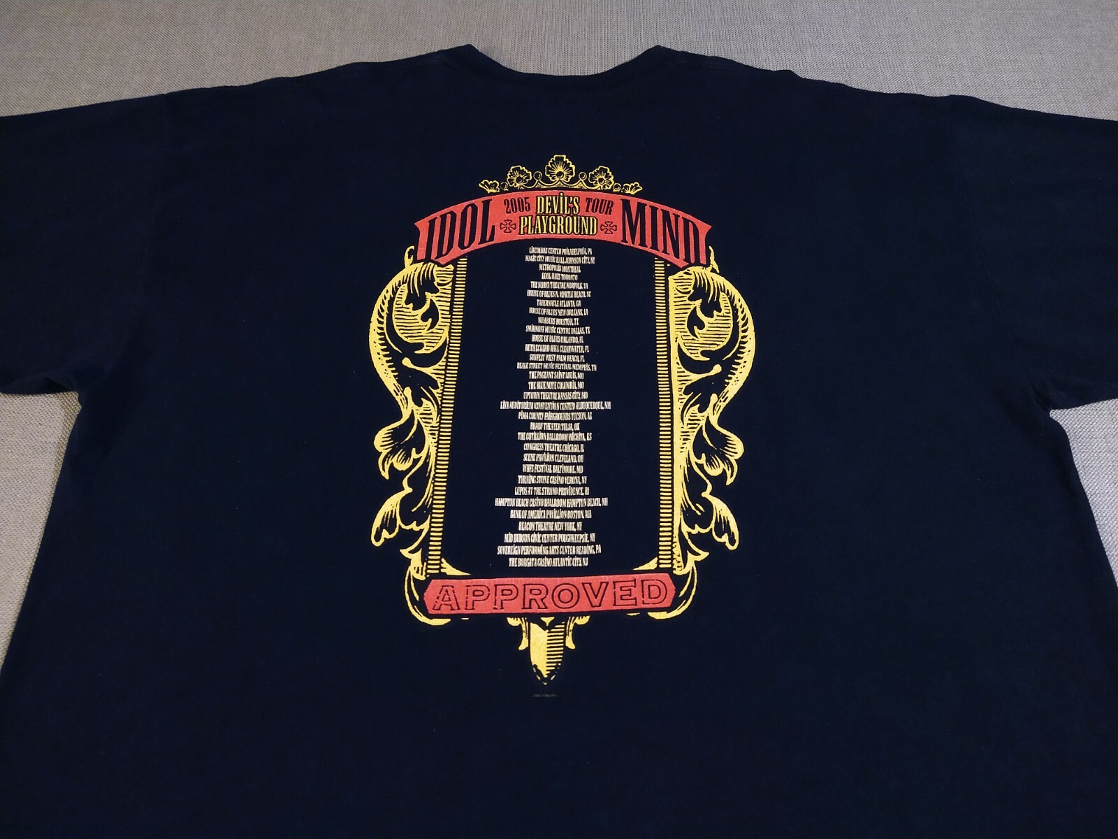 Vintage(2005)*BILLY IDOL*"Devil's Playground Tour" *2… - Gem