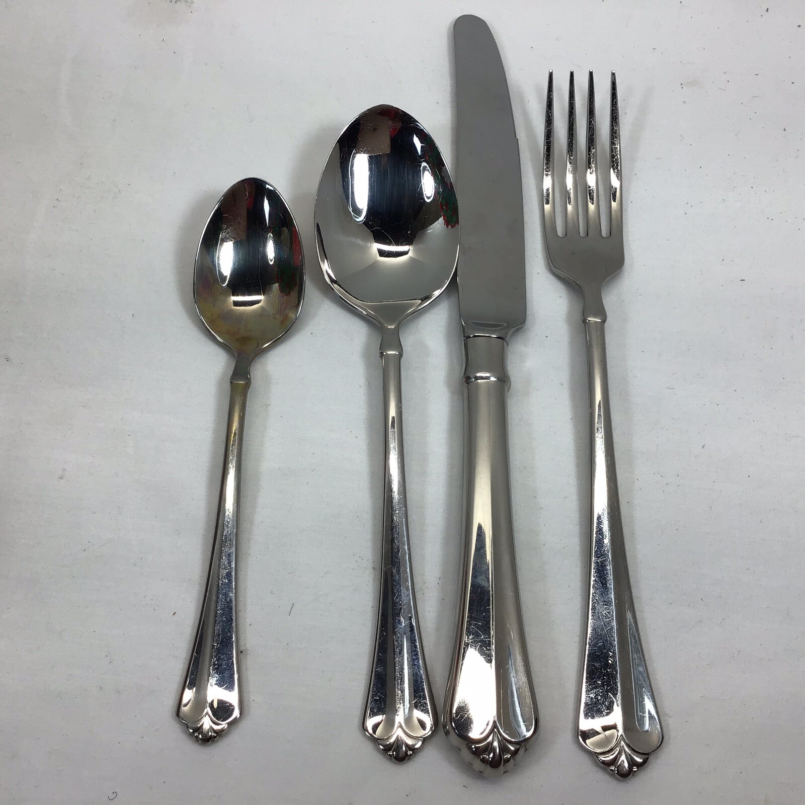 Oneida Juilliard 4-Piece Place Setting 18/8 Stainless Vintage | eBay