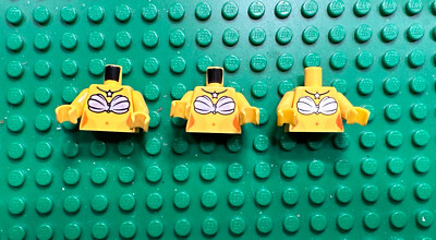 TORSO F001 Lego Female Yellow Mermaid Shell Bra & Necklace w/yellow ...
