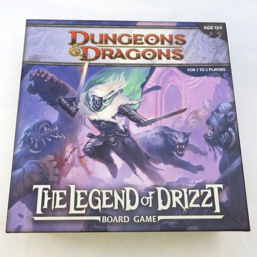 LEGEND OF DRIZZT BOARD GAME 2011 Dungeons & Dragons 100% Complete | eBay